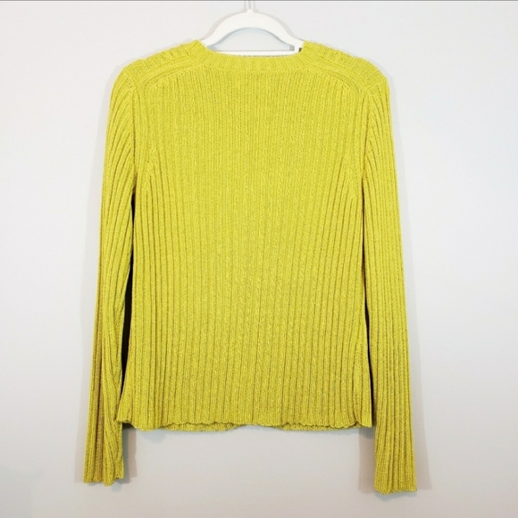 Rena Rowan | Sweaters | New Rena Rowan Yellow Knit Cardigan | Poshmark